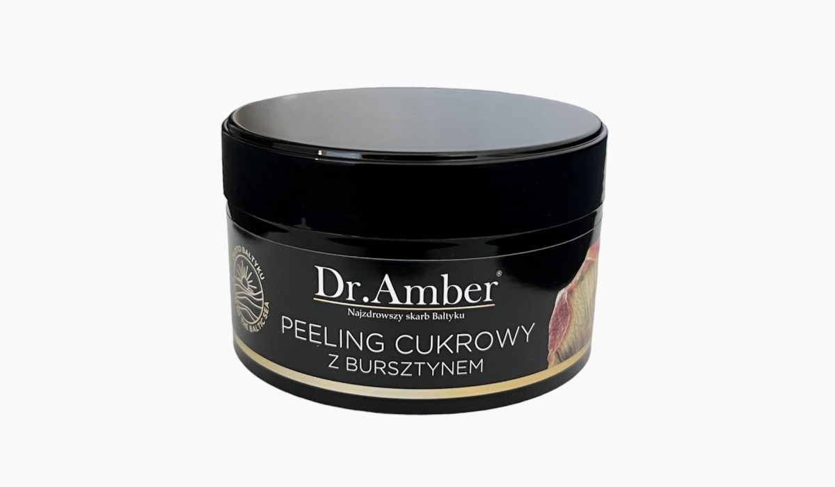 Dr. Amber Peeling Cukrowy z Bursztynem 200 ml - Muzeum Bursztynu w Ustce